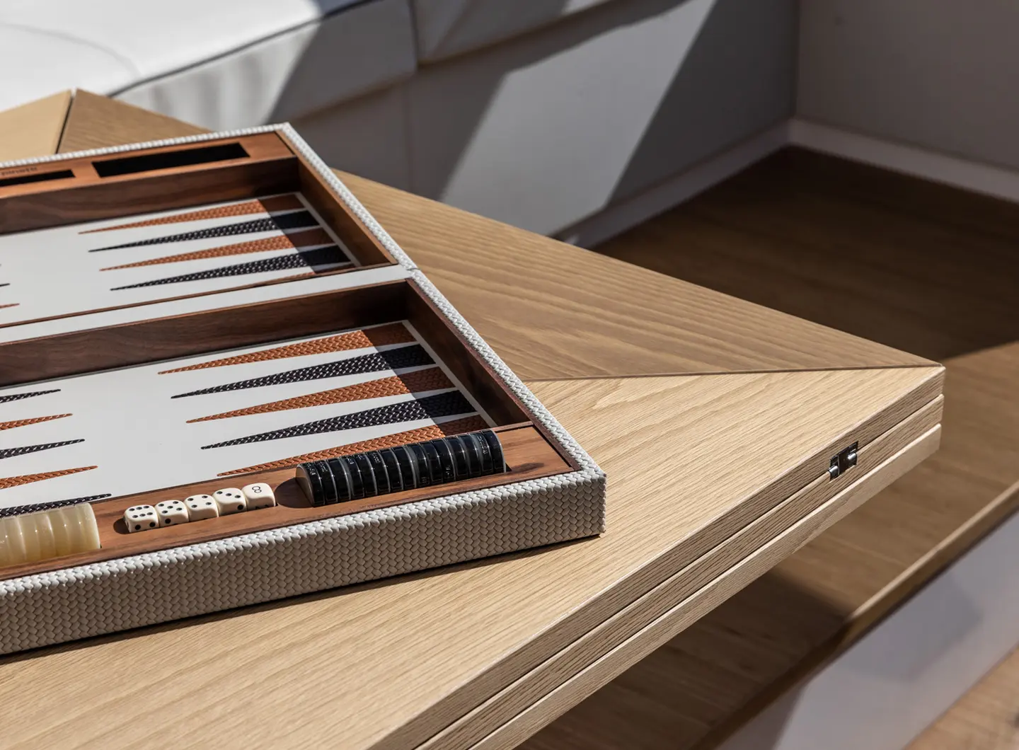 Leisure I Leather Board Games | Salone del Mobile